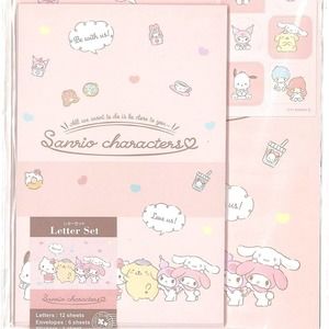 Sanrio | Office | Sanrio Characters Stationery Letter Writing Paper ...